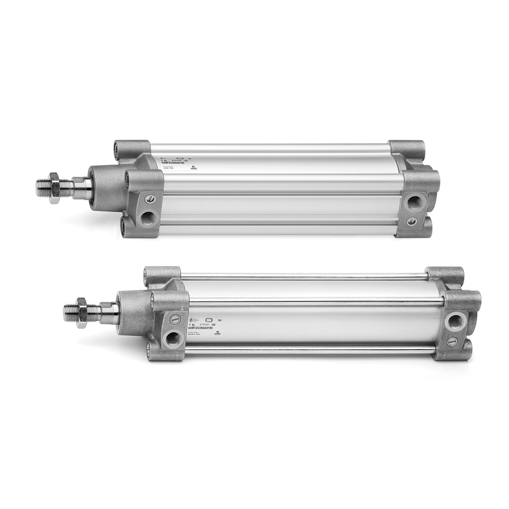 Series 63 Pneumatic Cylinders and Accessories (ISO 15552, DIN/ ISO 6431 ...