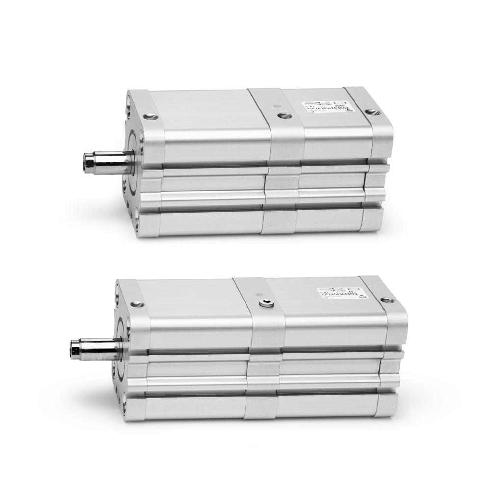 Series 32 Compact Pneumatic Cylinders (Tandem And Multi Position ...