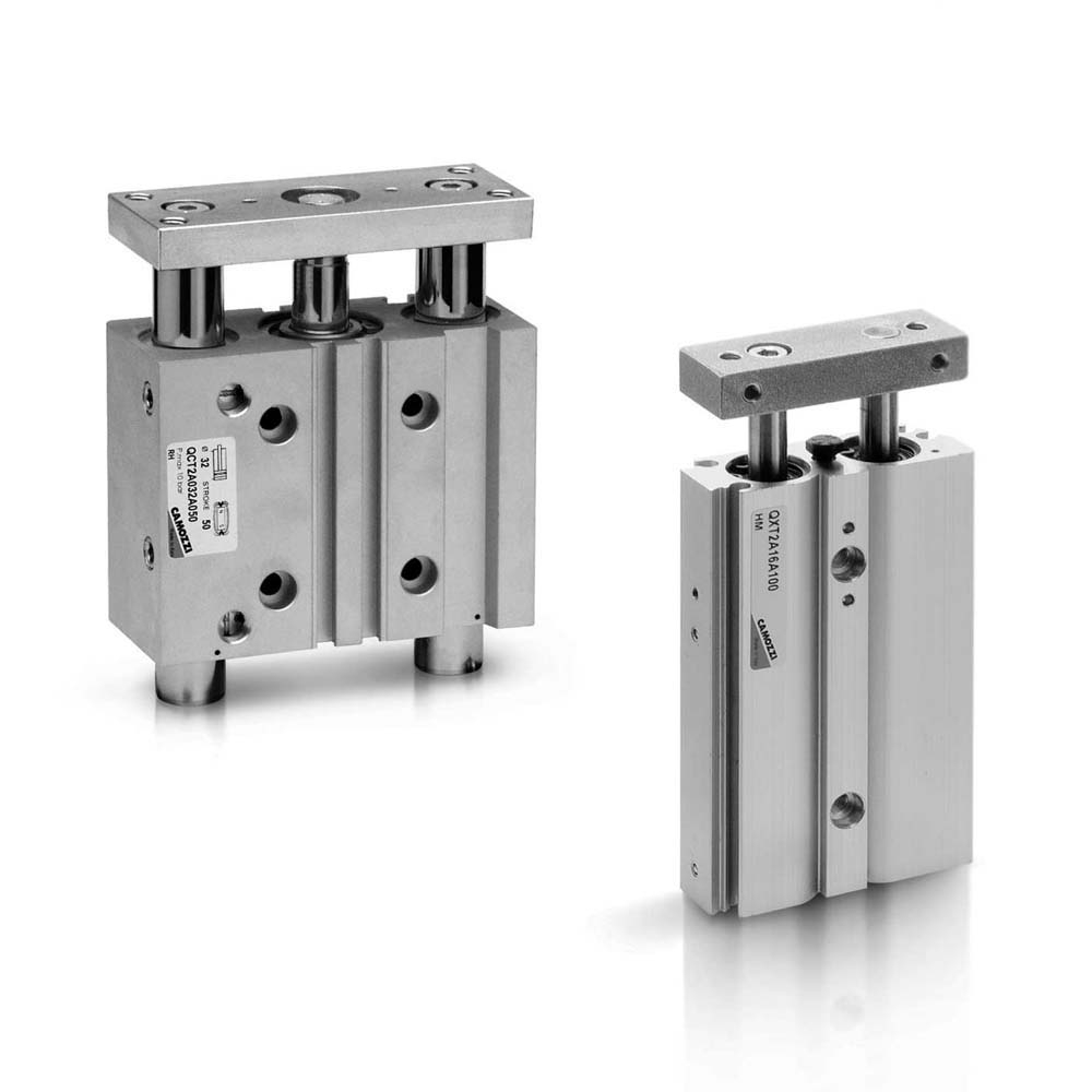 Guided Pneumatic Cylinders - Camozzi Automation Ltd