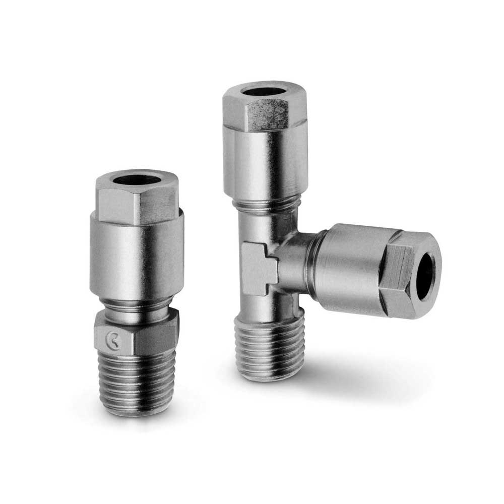 Compression fittings for industrial automation solutions. - Camozzi ...